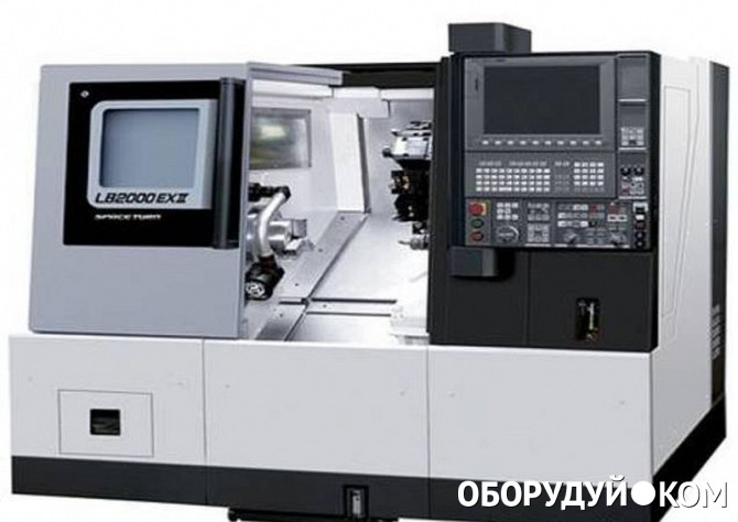 Токарный станок с ЧПУ Okuma lb 2000 ex ii купить в Москве — цена 11 383 680 руб.